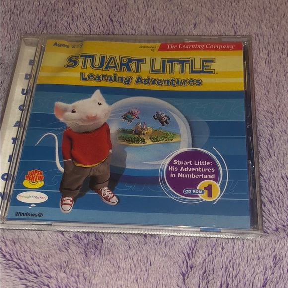 the learning company | Toys | Stuart Little Computer Game And 2 | Poshmark